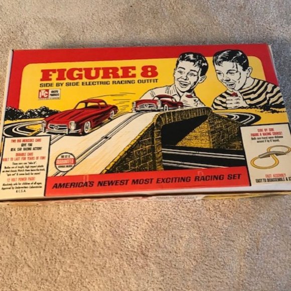 Other | Vintage Itc Mercedes Figure 8 Racing Set | Poshmark